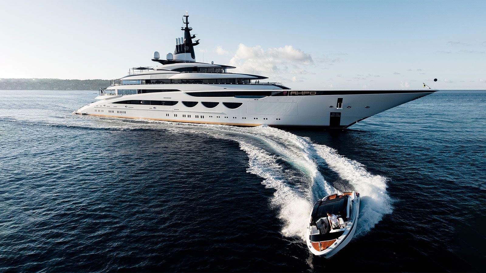 The largest yachts to have ever attended the Monaco Yacht Show
